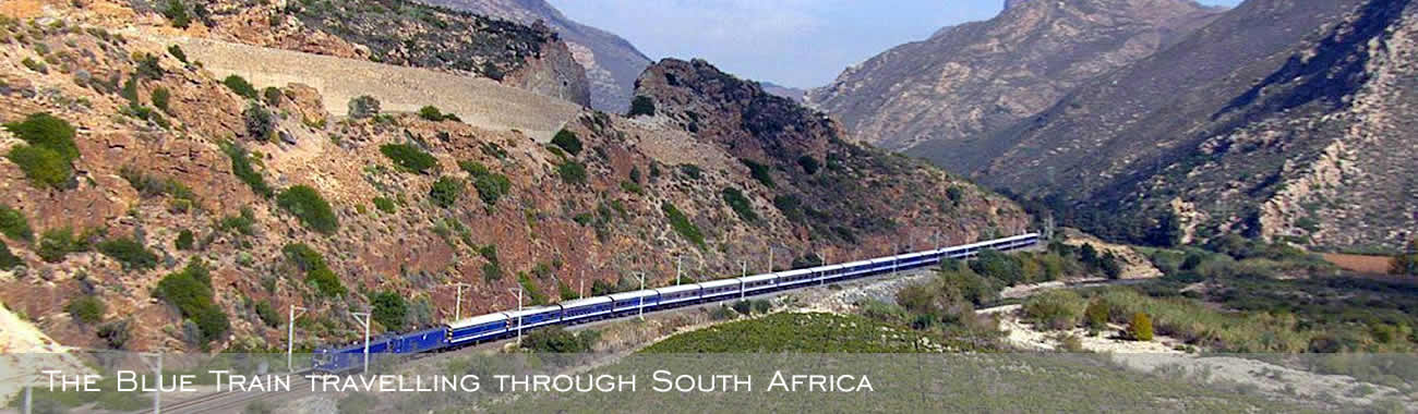 Pretoria to Cape Town on The Blue Train